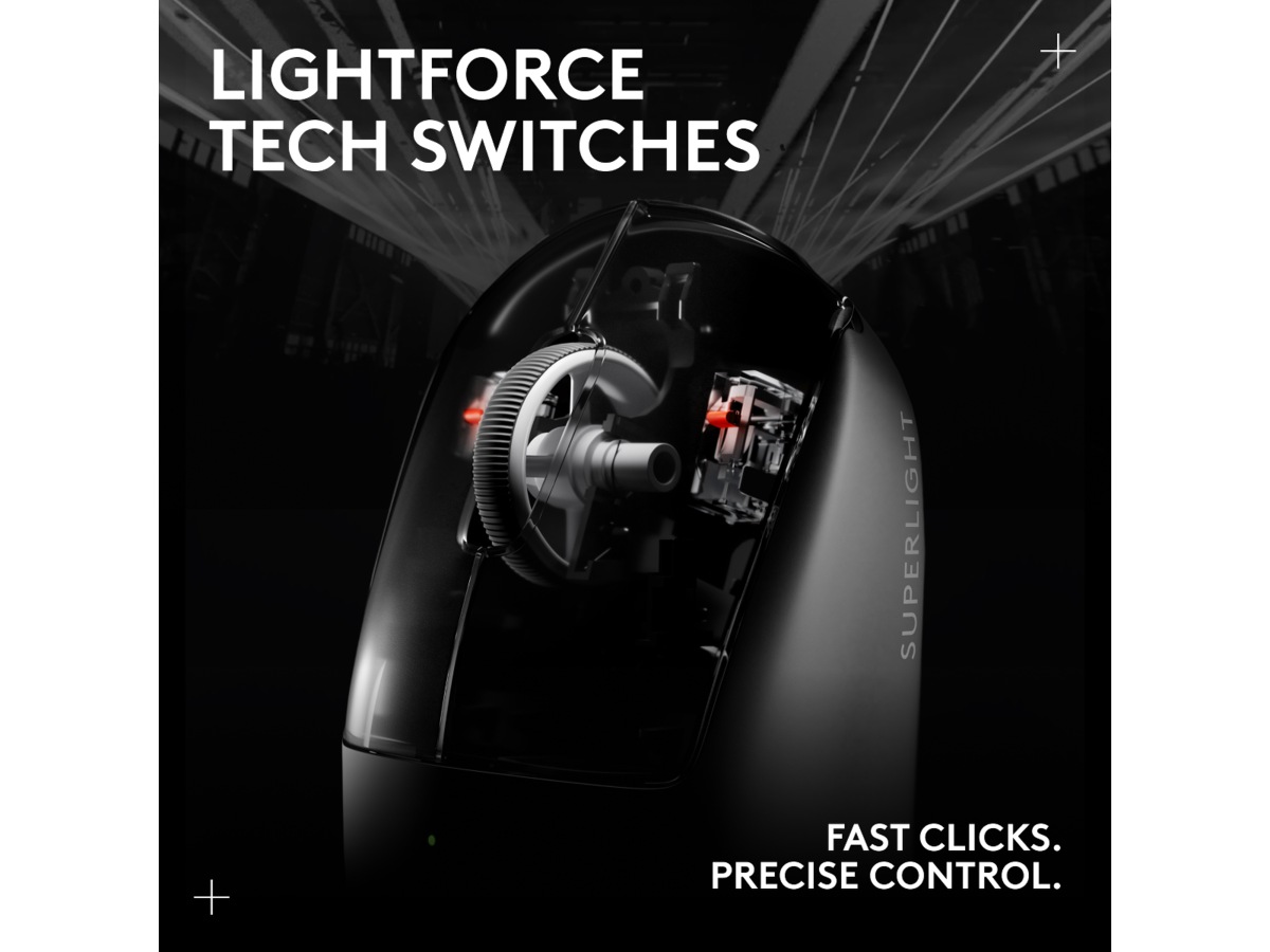 Logitech G Pro X Superlight 2 Lightspeed Trådlös Gamingmus (vit ...