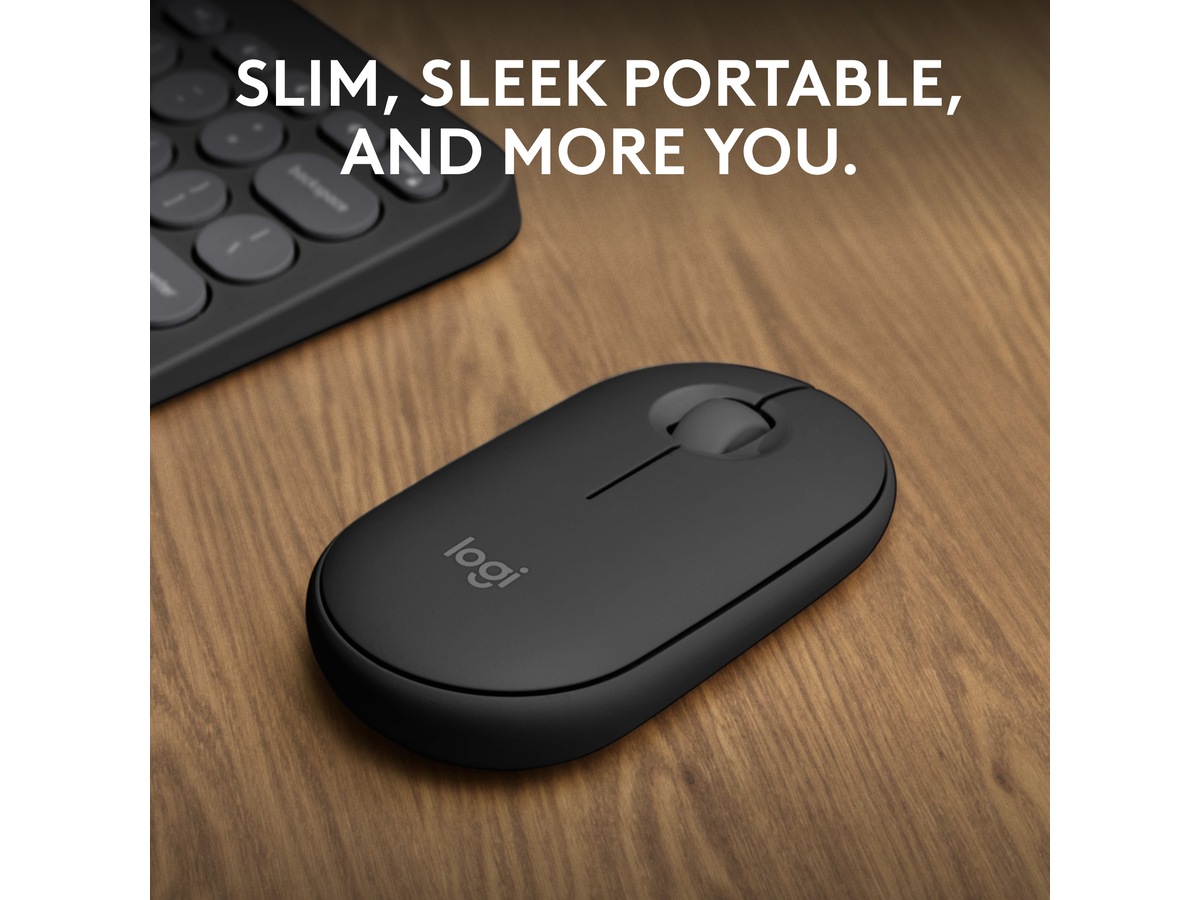 Pebble Mouse 2 M350s (svart) - Mus - Komplett.se
