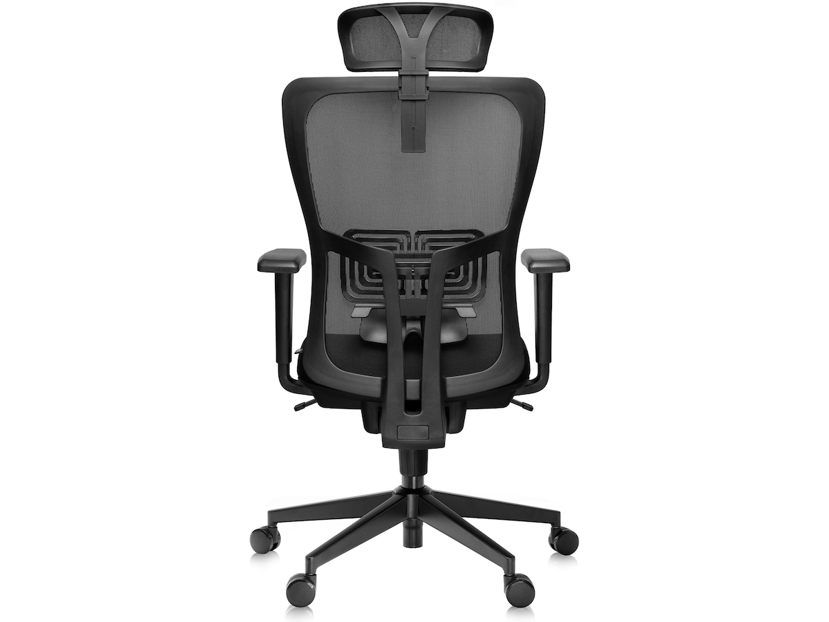 Ergonomisk kontorsstol justerbar med hög rygg - Kontorsstolar - Komplett.se