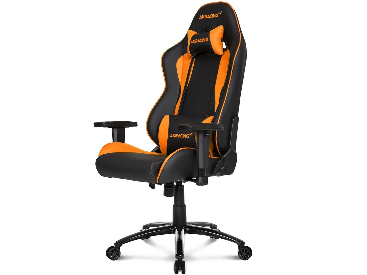 AKRACING Nitro Gamingstol Svart/Orange - Komplett.se