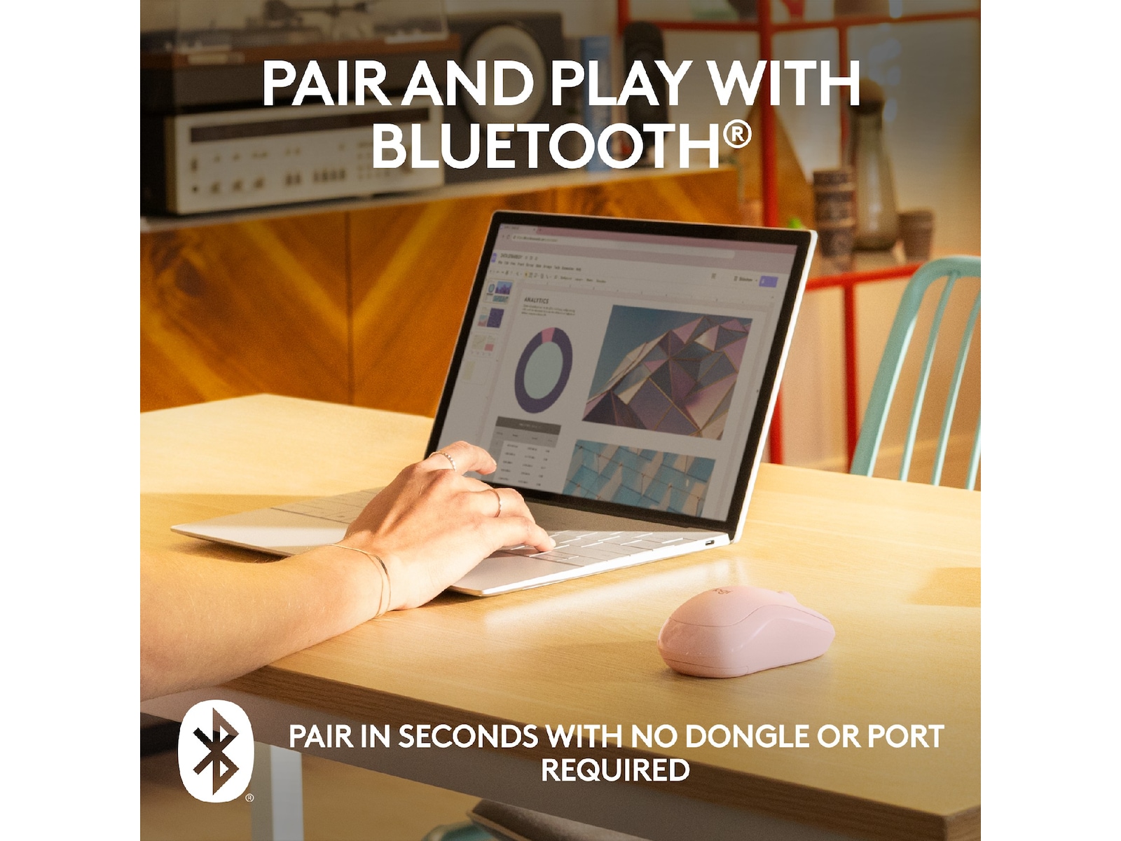 Logitech M240 Trådlös Mus (rosa) - Mus - Komplett.se