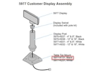 NCR Kit Cntr/Tabletop mount NCRpoles CG1 - Bord och väggfäste - Komplett.se