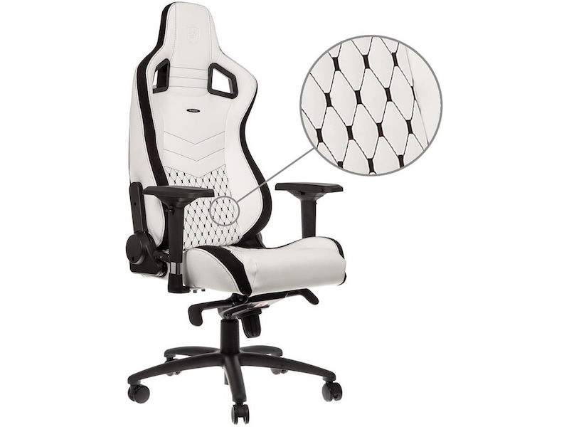 noblechairs EPIC Gamingstol Vit - Komplett.se