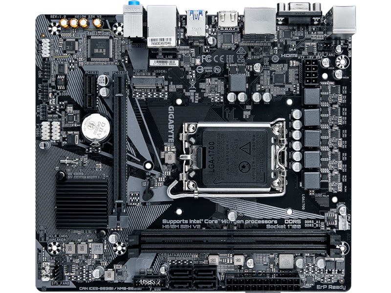 Gigabyte H610M S2H V2 Moderkort - Intel Socket | Komplett.se